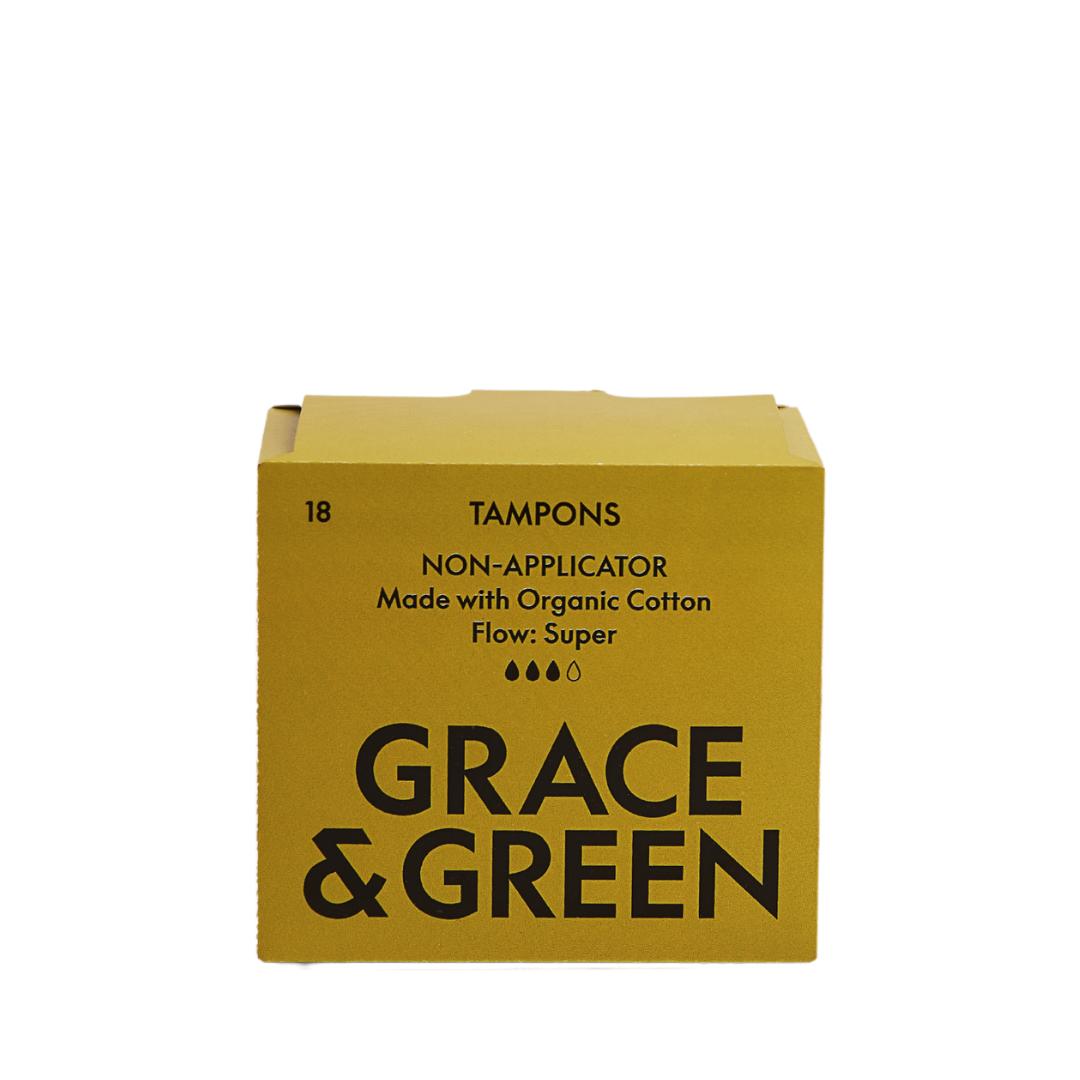 Grace & Green Tampons Super Organic – The Source Bulk Foods UK